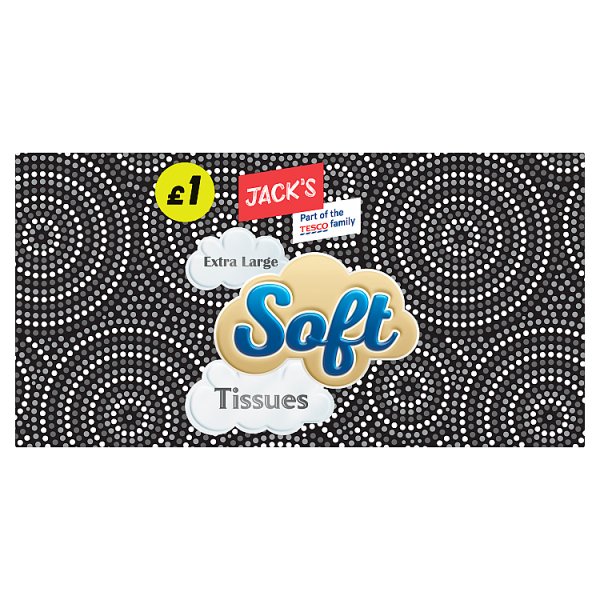 Jack's 100 Extra Large Soft Tissues Sheets | Adam's Delivery